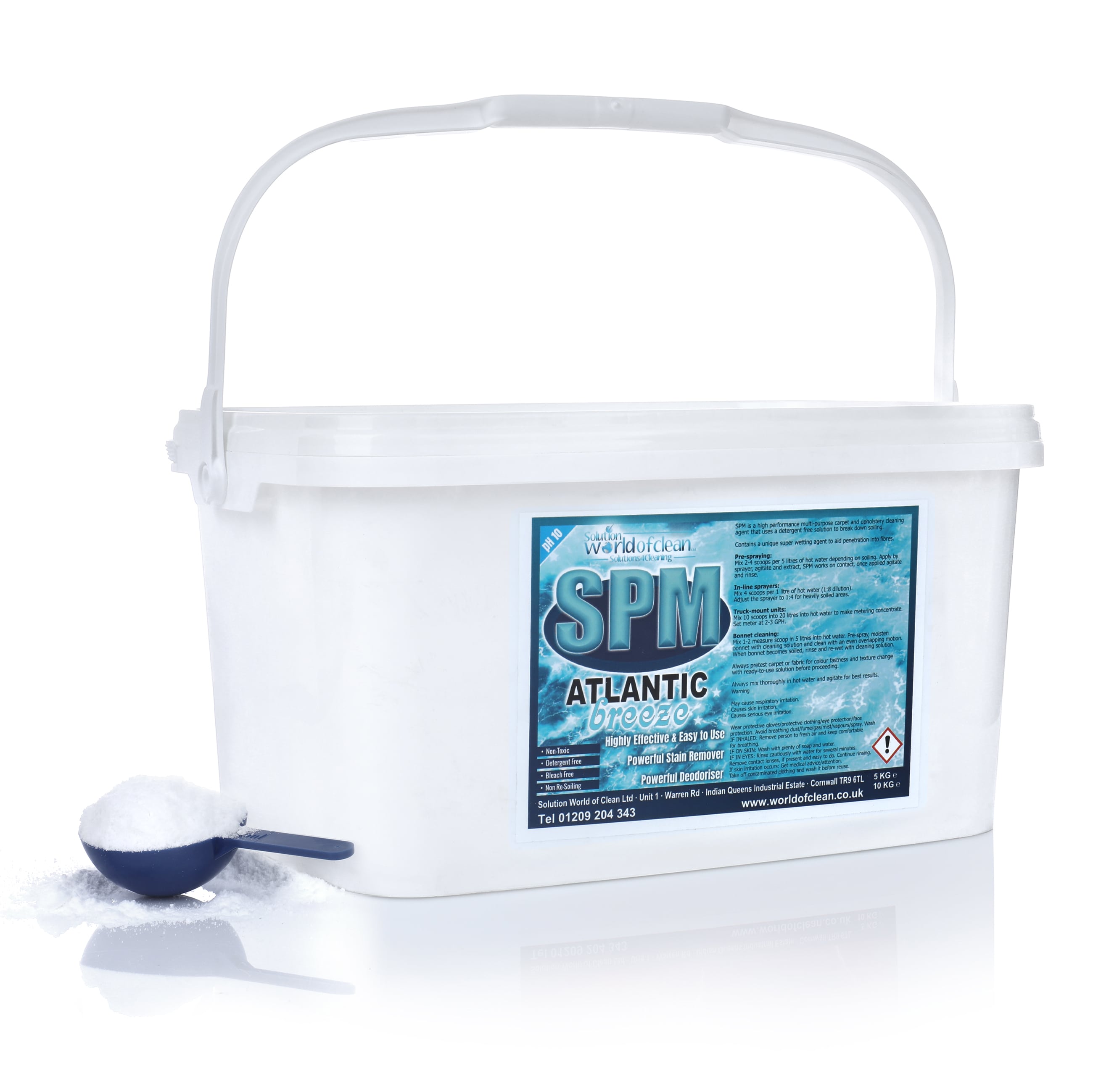 Solution World of Clean SPM Atlantic Breeze 5Kg - skuteczny prespray