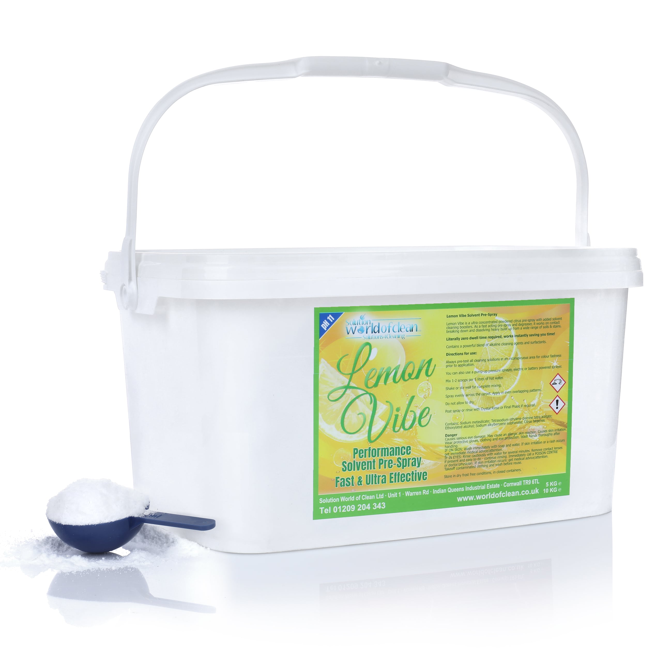 Solution World of Clean Lemon Vibe 5Kg - rozpuszczalnikowy prespray