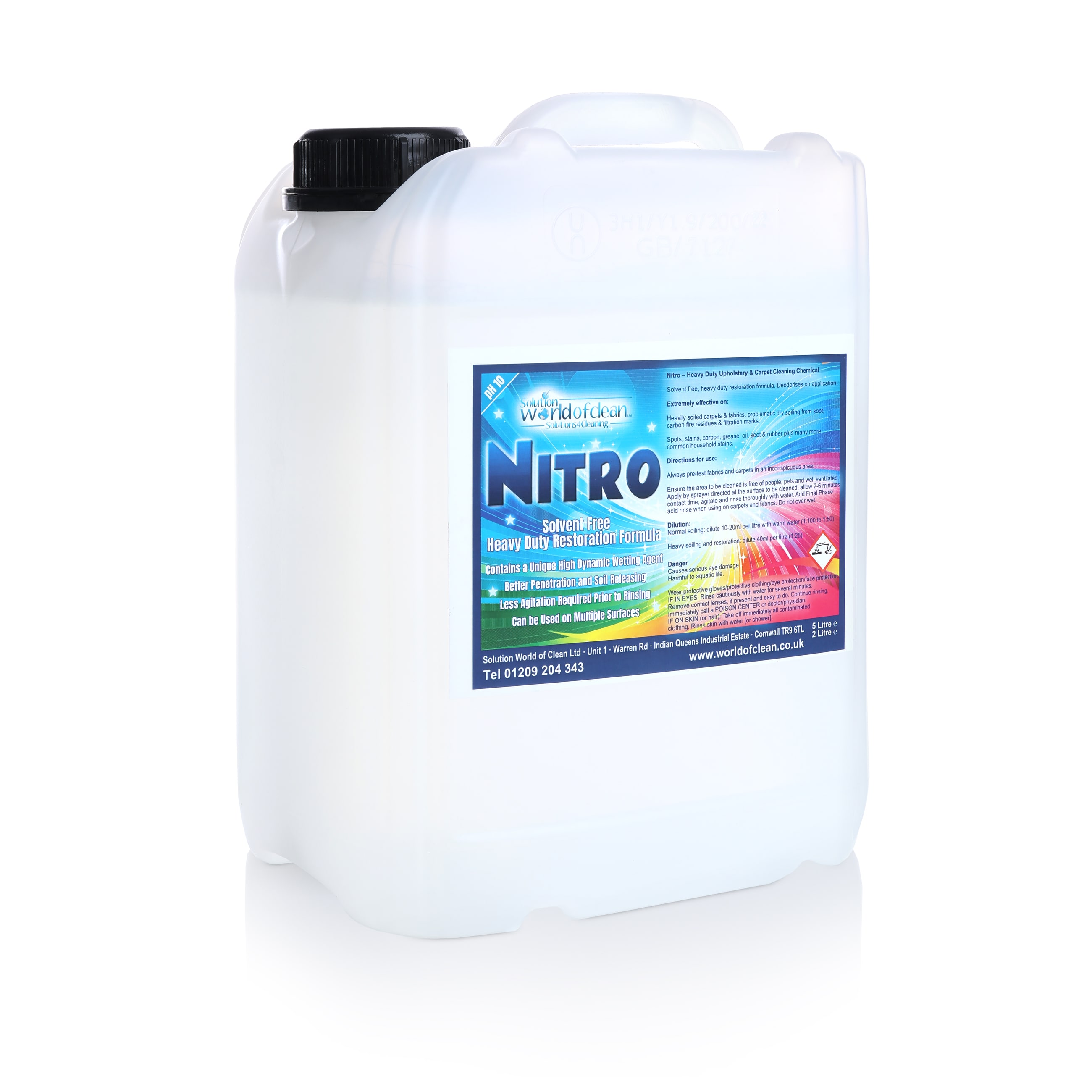 Solution World of Clean Nitro 5L - prespray do renowacji solvent free